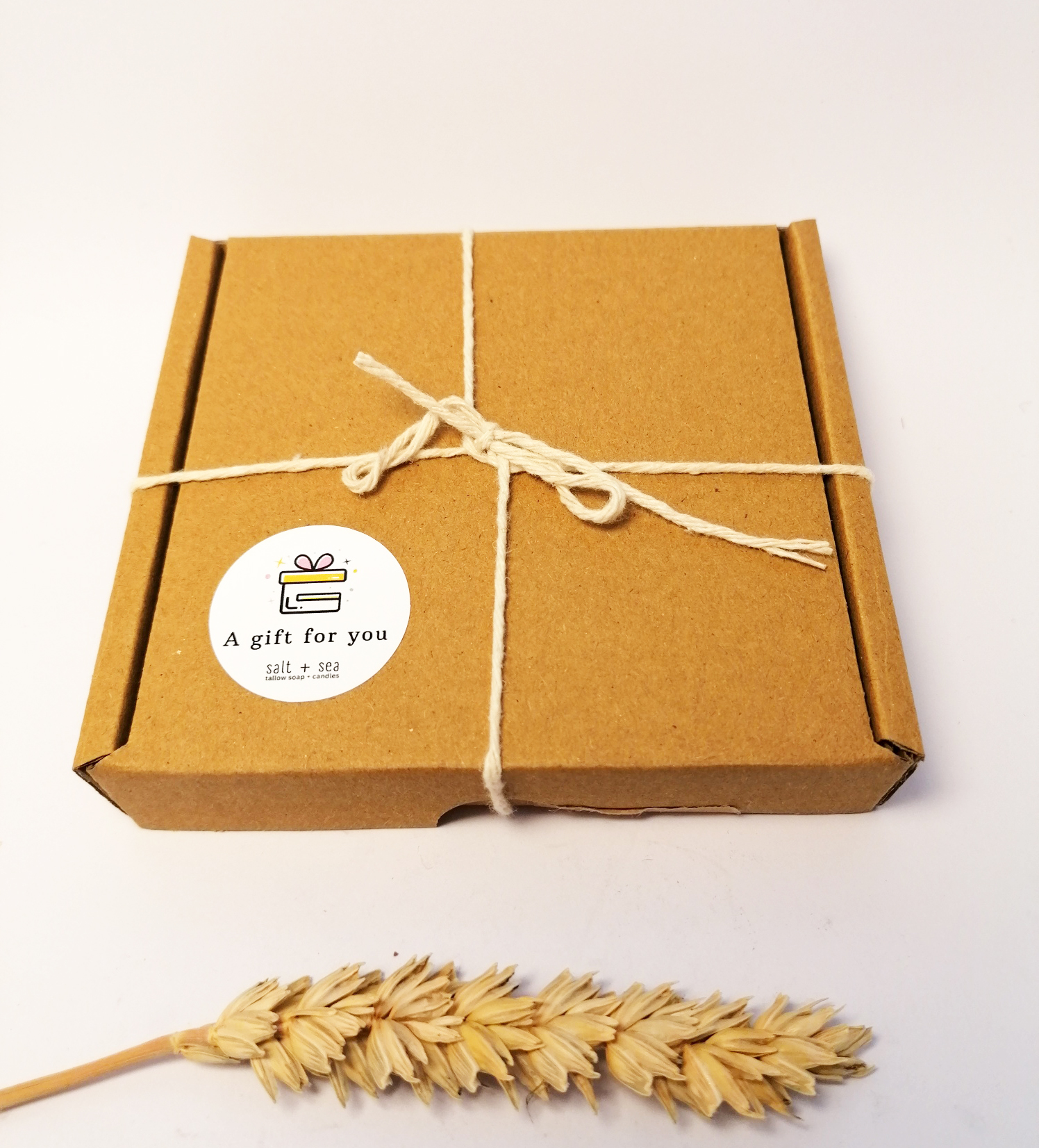 Mini Tallow Soap T Box Salt And Sea